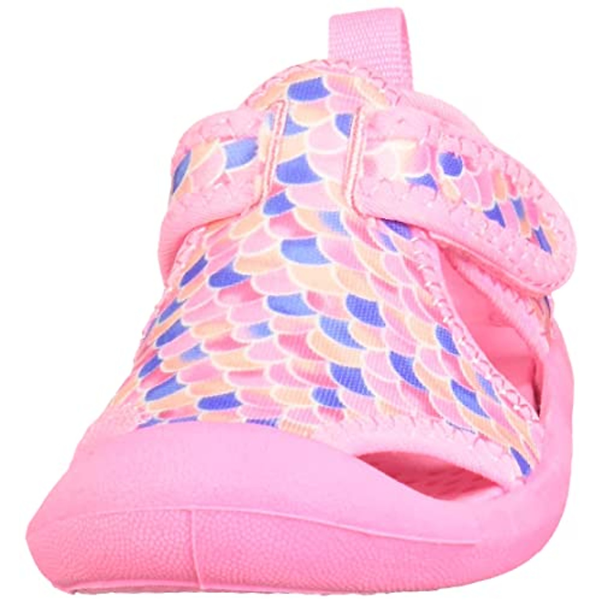 OshKosh B'Gosh Girls Aquatic Water Shoe Sport Sandal, Fuchsia/Multi, 9 Wide Toddler