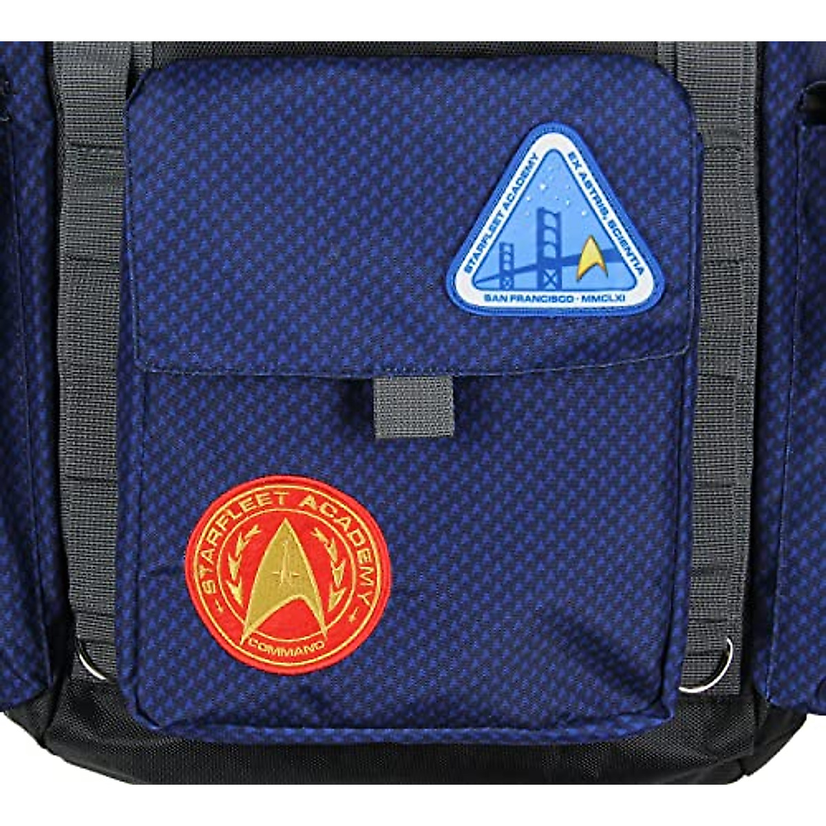 INTIMO Star Trek Starfleet Academy Roll Top Hiking Gym Laptop School Travel Backpack