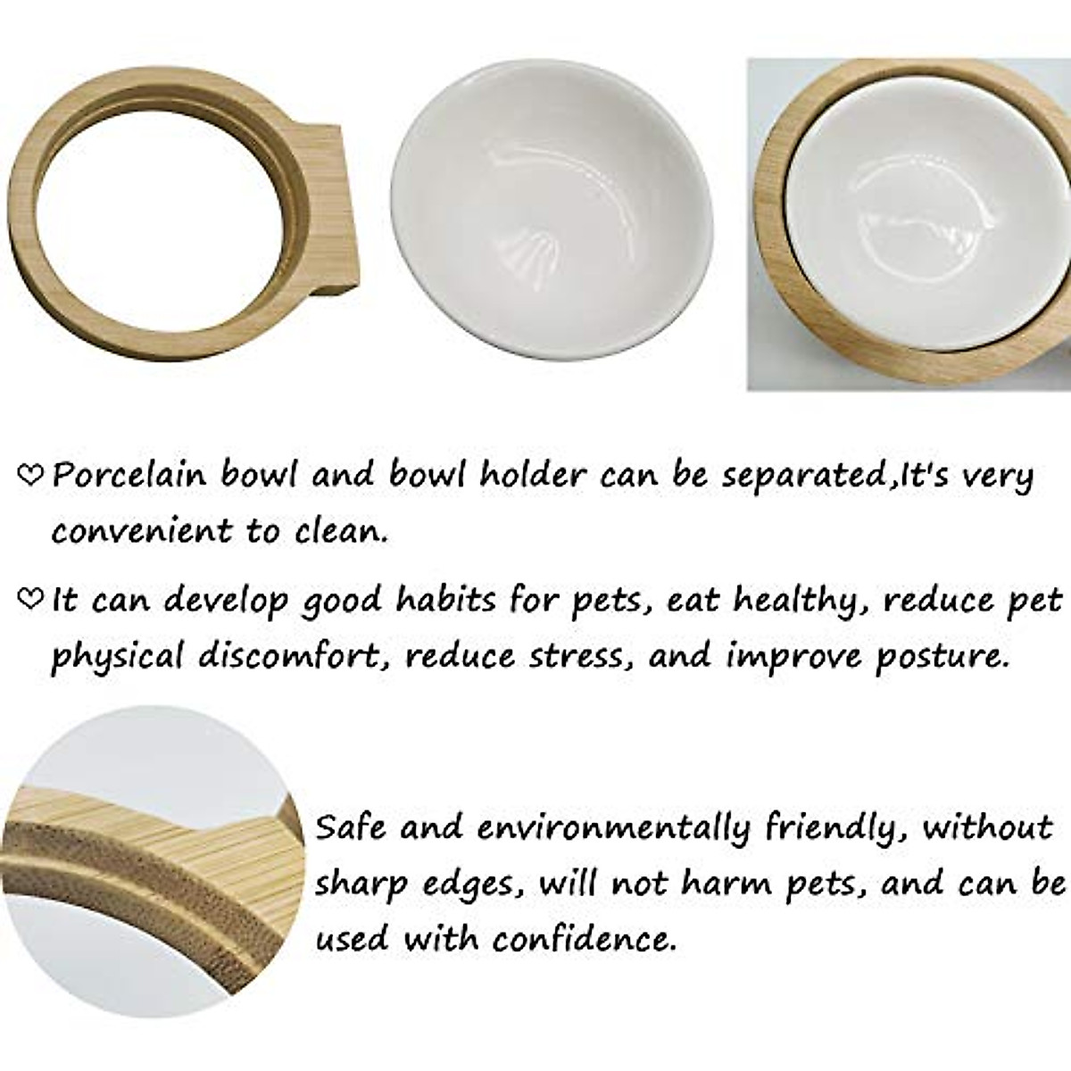 Hamster Food Bowl Ceramic Water Bowl Hanging Crates Mini Pet Bowl for Hamster Mice Bird Guinea Pig and Other Small Animals（2 Pack）