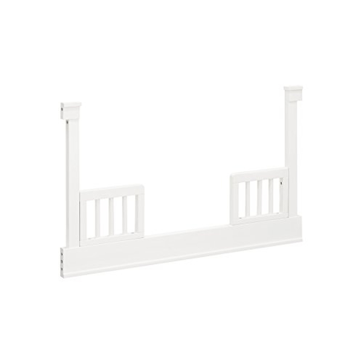 Nameasake Toddler Bed Conversion Kit for Tanner in Warm White