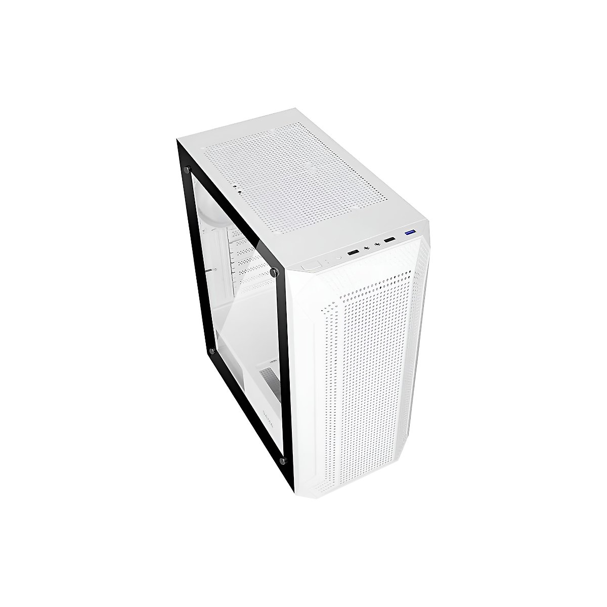 Fast Gaming Computer Desktop Gaming PC RGB AMD Ryzen 7 5700G 16 Core CPU Threads 4.6 GHz with AMD Radeon Graphics 16GB DDR4 1TB SSD Windows 10, White