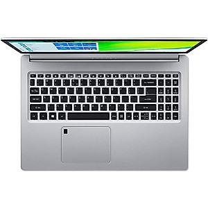 acer Aspire 5 Slim Laptop, 15.6" FHD IPS, AMD Ryzen 3 3350U Quad-Core Mobile Processor, 12GB DDR4 RAM, 512GB SSD, WiFi 6, Backlit KB, Fingerprint Reader, HDMI, Amazon Alexa, Windows 11, Silver