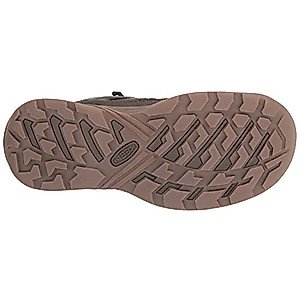 KEEN Men's Circadia Mid Height Comfortable Waterproof Hiking Boots, Dark Olive/Potters Clay, 13