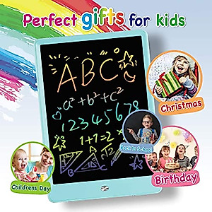 ORSEN LCD Writing Tablet 10 Inch, Colorful Doodle Board Drawing Pad for Kids, Drawing Board Writing Board Drawing Tablet, Educational Christmas Boys Toys Gifts for 3 4 5 6 Year Old Boys, Girls