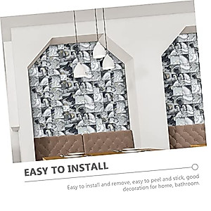 OSALADI 28pcs Wall Tile Stickers Decorations for Home Stickers Backsplash Trim Peel and Stick Flooring Piggy Bank for Wall Stickers & Murals Adhesive Tile Decals Tile Paste