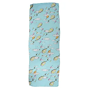 elope Dr. Seuss Oh The Places You'll Go! Lightweight Costume Scarf for Adults and Teens Standard Blue