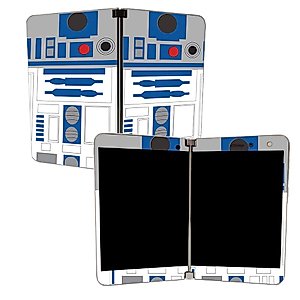 MightySkins Skin for Microsoft Surface Duo - Cyber Bot | Protective, Durable, and Unique Vinyl Decal wrap Cover | Easy to Apply, Remove, and Change Styles | Made in The USA