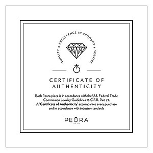PEORA 14K Yellow Gold 3 Carats Swiss Blue Topaz with Diamond Pendant, Genuine Gemstone Birthstone, AAA Grade Oval Shape 10x8mm, Elegant Solitaire Design