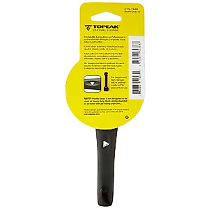 Topeak Shuttle Lever 1.2 Bicycle Tire Lever , Yellow, ﻿L x W x H 15 x 2.6 x 1.65cm / ﻿5.9” x 1.0” x 0.6”