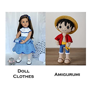 Estako Happy Cotton, 60% Cotton 40% Acrylic Yarn, Soft, Fine/Sport (2) for Crochet and Knitting 1.76 Oz (50g) / 180 Yrds (165m) (4730 - Mustard Yellow)