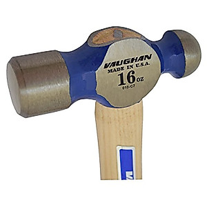 Vaughan TC016 16-Ounce Commercial Ball Pein Hammer,White