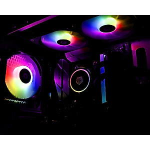 ID-COOLING ZOOMFLOW 240X Snow CPU Water Cooler 5V ARGB AIO Cooler 240mm CPU Liquid Cooler 2X120mm RGB Fan, Intel 1700/1200/115X/20XX, AMD AM4/AM5