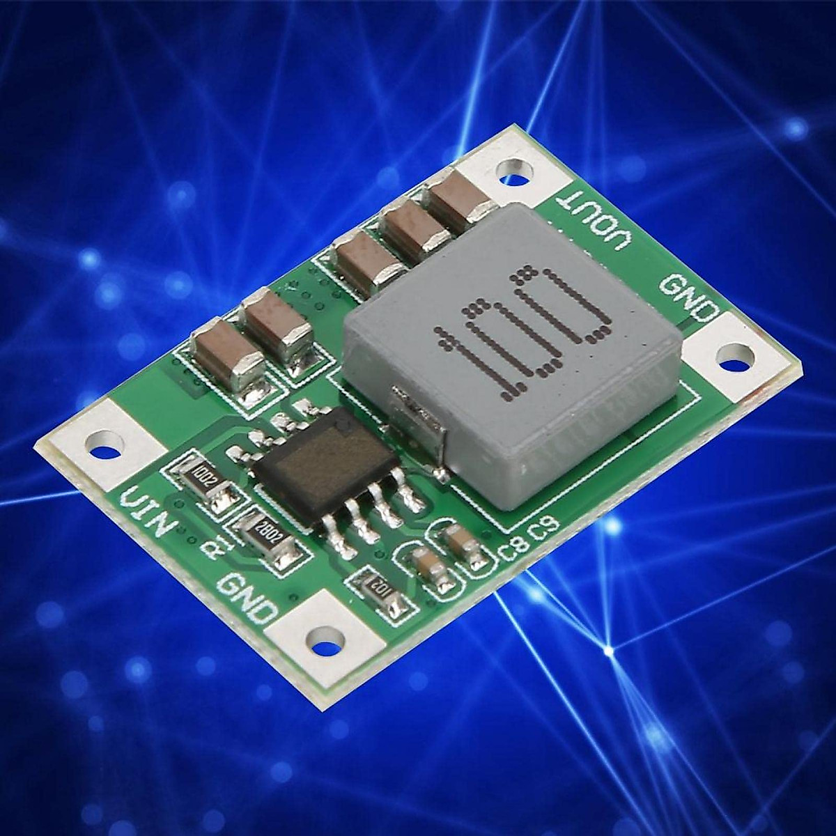 2Pcs ND1805TA Step Down Module 5-18V to /3./3.7V/4.2V/5V/6V Motor Drive Converter DIY Power Supply(5-18V to 3.7V)