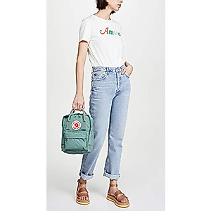 Fjallraven Women's Kanken Mini Backpack, Frost Green, One Size