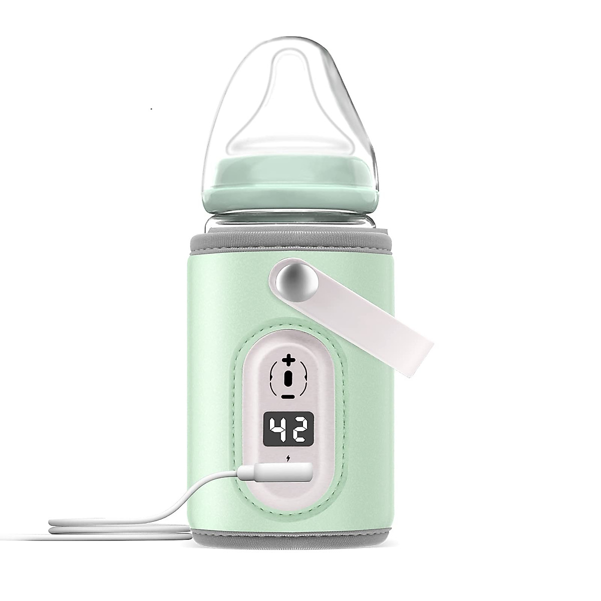 Cozytots Portable Bottle Warmer Travel for Baby Bottle Warmer for Breastmilk In Car Heaters Drink Warm Milk Thermostat Bag