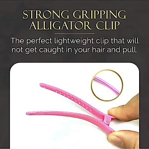 49 Pack of Large Hair Rollers - Easy to Use - 12 Clips and 1 Comb Included - Heatless Hair Curlers No Heat are Great for All Hair Types/Lengths - Less Damage No Heat Curlers Hair Roller