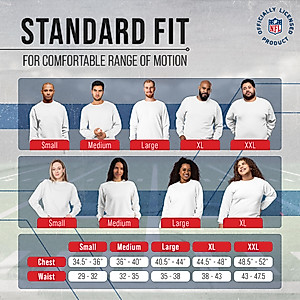 Team Fan Apparel Women's NFL Ultimate Fan Logo Slouchy Crewneck -Tagless Fleece Lightweight Pullover - Officially Licensed (Detroit Lions - Charcoal, Womens Medium)