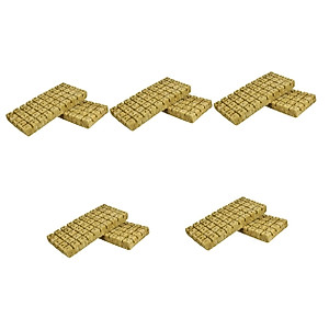 Yardwe 500 Pcs Gardenrock Woolasbestos Starter Plugs Starter Cubes Plant Propagation Plug Grow Flower Plugs Lawn Care Plant Fertilizer Plugs Plant Soil Blocks Compression