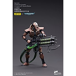 JoyToy Warhammer 40k: Necrons Szarekhan Dynasty Gauss Blaster 1:18 Scale Action Figure