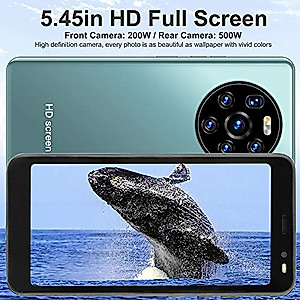 Mate40 Pro Unlocked Cell Phone Factory Unlocked Android Smartphone, 5.45in HD Full Screen 512MB ROM 4GB RAM 3G Dual SIM Unlocked Smartphones for Android 4.4.2 Face Unlock Ultra Slim Lightweight