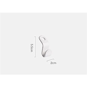 KK5 Hanger Connector Hooks Clothes Connection Cascading Hangers for Clothes Storage & Display in Closet or Store, Heavy Duty Space Saving Outfit Hangers Hanger Extender Clips