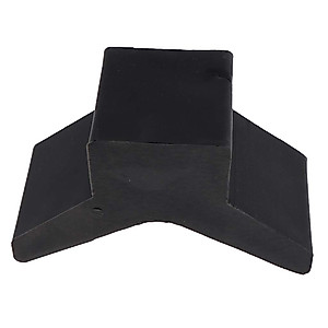 Baosity Boat Trailer Engineering Bow 7inch with 14mm Hole Black Rubber