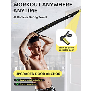 GHB Gymnastic Rings Wooden Gym Rings 1.25" Olympic Rings Adjustable Numbered Straps Pull Up Rings Sets for Workout Bodyweight Fitness Training