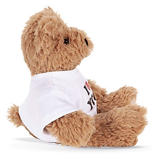 Vermont Teddy Bear Teddy Bears - I Love You Teddy Bear, Stuffed Animals -13 Inch, Brown
