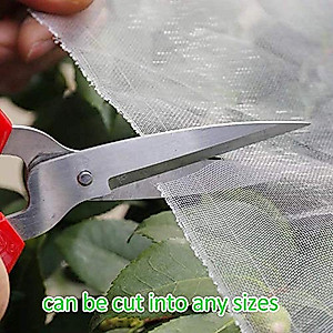 2 Pack 10 ft x 15ft Garden Insect Screen - Insect Barrier Netting Mesh Bird Netting Garden Plant Cover for Protecting Plants Vegetables Fruits Flowers from Birds & Insects