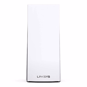 Linksys MX5300 Velop AX Whole Home WiFi 6 System: Wireless Router and Extender, Gigabit Ethernet Ports, 5.3 Gbps, 3,000 sq ft, 50 devices (1-Pack)