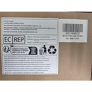 Keadic 925 Pcs 304 Stainless Steel M2/M3/M4/M5/M6 Hex Socket Button Head Cap Screws Assortment Kit, Standard Metric Threaded Hexagon Bolts Screws Nuts Washers Fastener Hardware