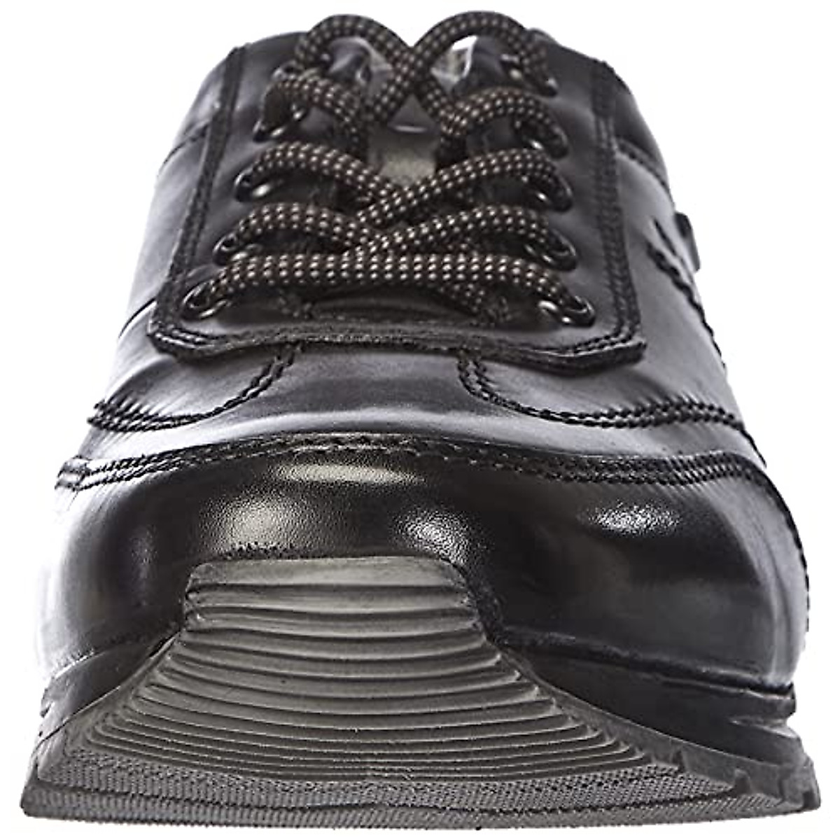 bugatti Men's Low-Top Sneakers, Black, 10.5 Wide