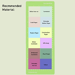 4pcs Cutting Mat for Cricut Joy 4.5x12 inch StandardGrip LightGrip Replacement Cutting mat Variety Adhesive Quilting Cutting mats for Cricut Joy Accessories