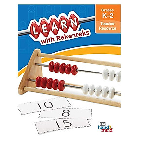 hand2mind Demonstration 20 Bead Rekenrek Classroom Set, Abacus for Kids Math, Math Manipulatives Kindergarten, Counting Rack for Kids, Counters for Kids Math, Kids Educational Toys (Set of 26)