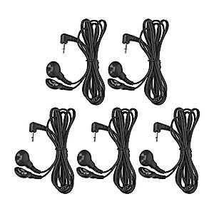 Kadimendium Electrode Wires Cable, Electrode Cable 2.5mm Elbow Black 5PCS for TENS