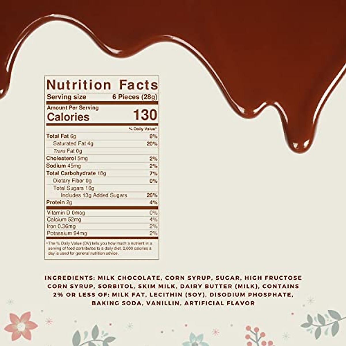 Hershys KISSES Caramel Chocolate Candy, Great for Thanksgiving and Christmas - Bulk Pack, 2 Lbs