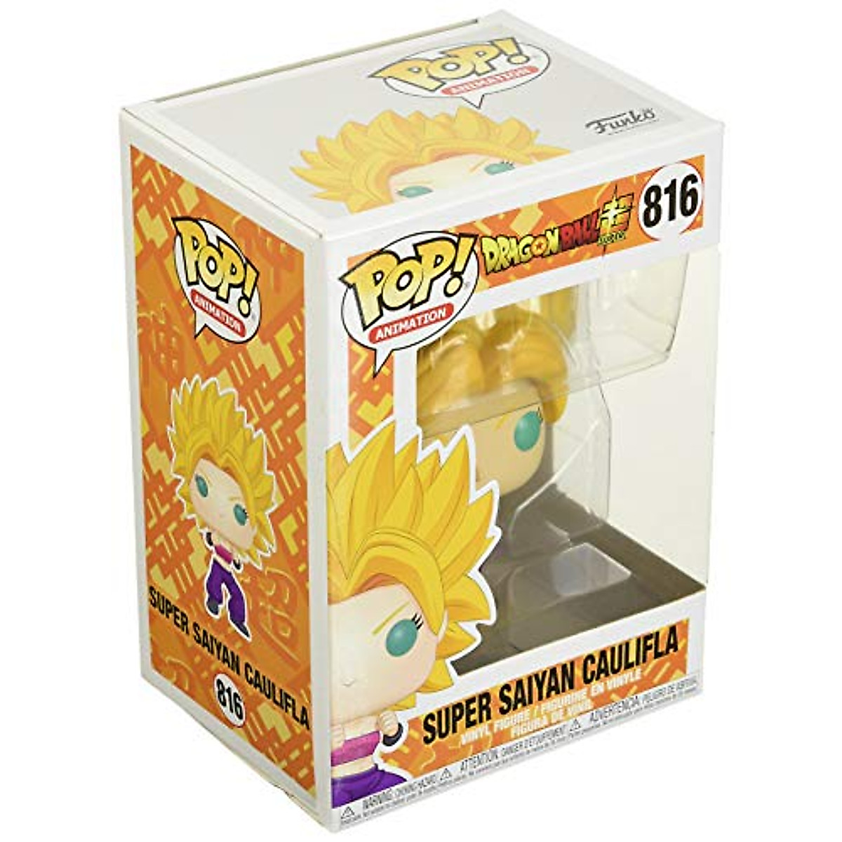 Funko Pop! Animation: Dragon Ball Super - SS Caulifla, Multicolor, (Model: 47686)