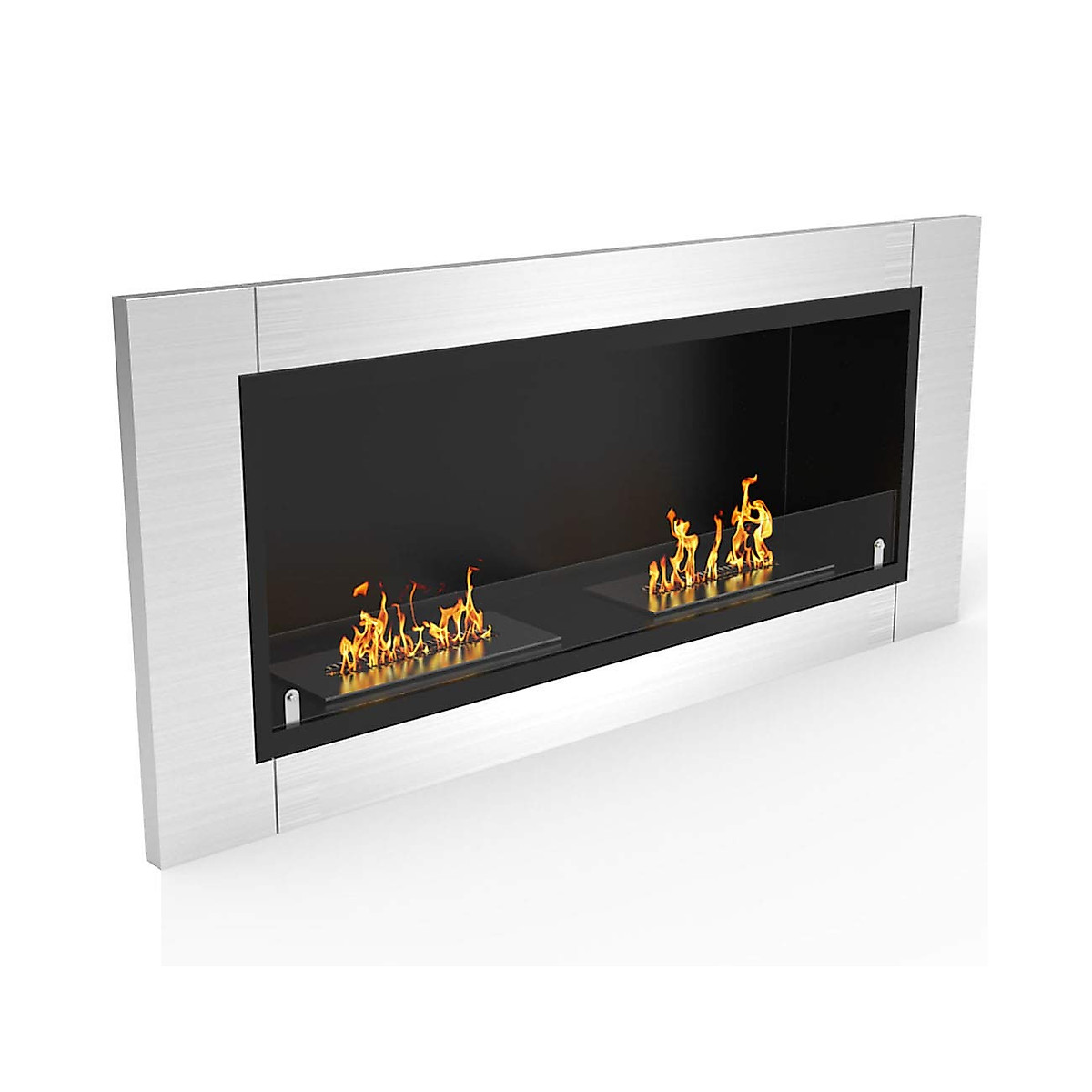 Regal Flame Elite Fargo 43 Inch Ventless Built in Recessed Bio Ethanol Wall Mounted Fireplace