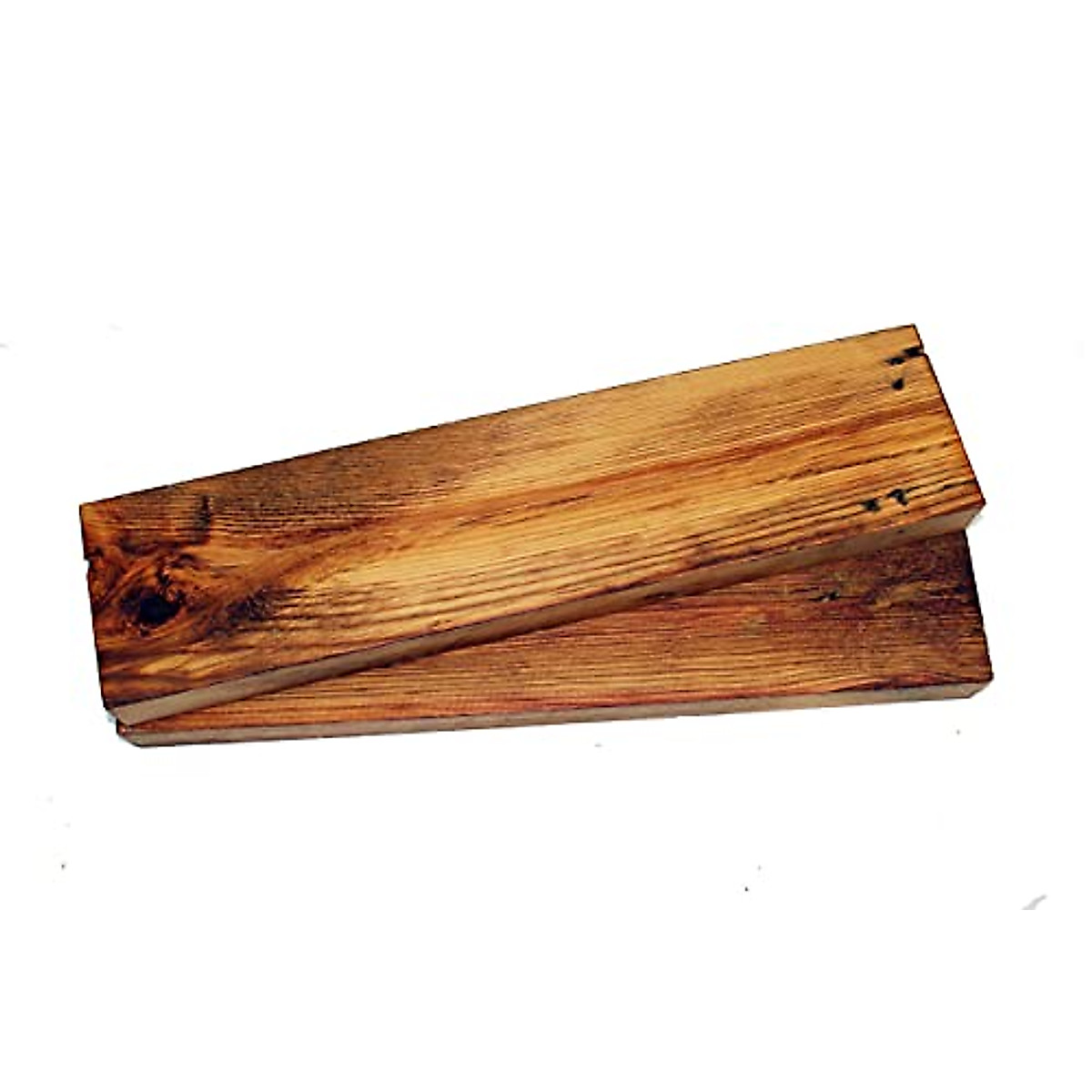 Modern Timber Craft Reclaimed Wood Wall Shelves | Rustic Wall Decor | Set of 2 (24" x 6") | Easy-to-Install Hardware Included (Oiled)