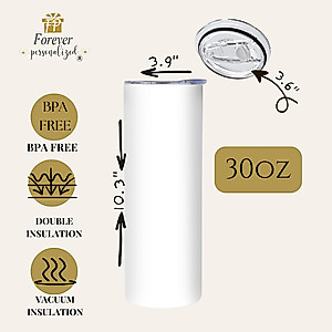 Custom Tumbler with Lid and Straw| All 50 States Tumblers with Name| Stainless Insulated Tumblers| Personalized Gift| Double Wall Coffe Cup for Hot, Cold Drinks (Alabama)