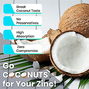 Organic Zinc Supplements for Kids, Adults - Zinc Sulfate - Liquid Zinc Supplement - Pure Ionic Zinc Drops in Coconut Oil for Immune Support, Skin - NO Preservatives & Great Taste - 100 Vegan Servings