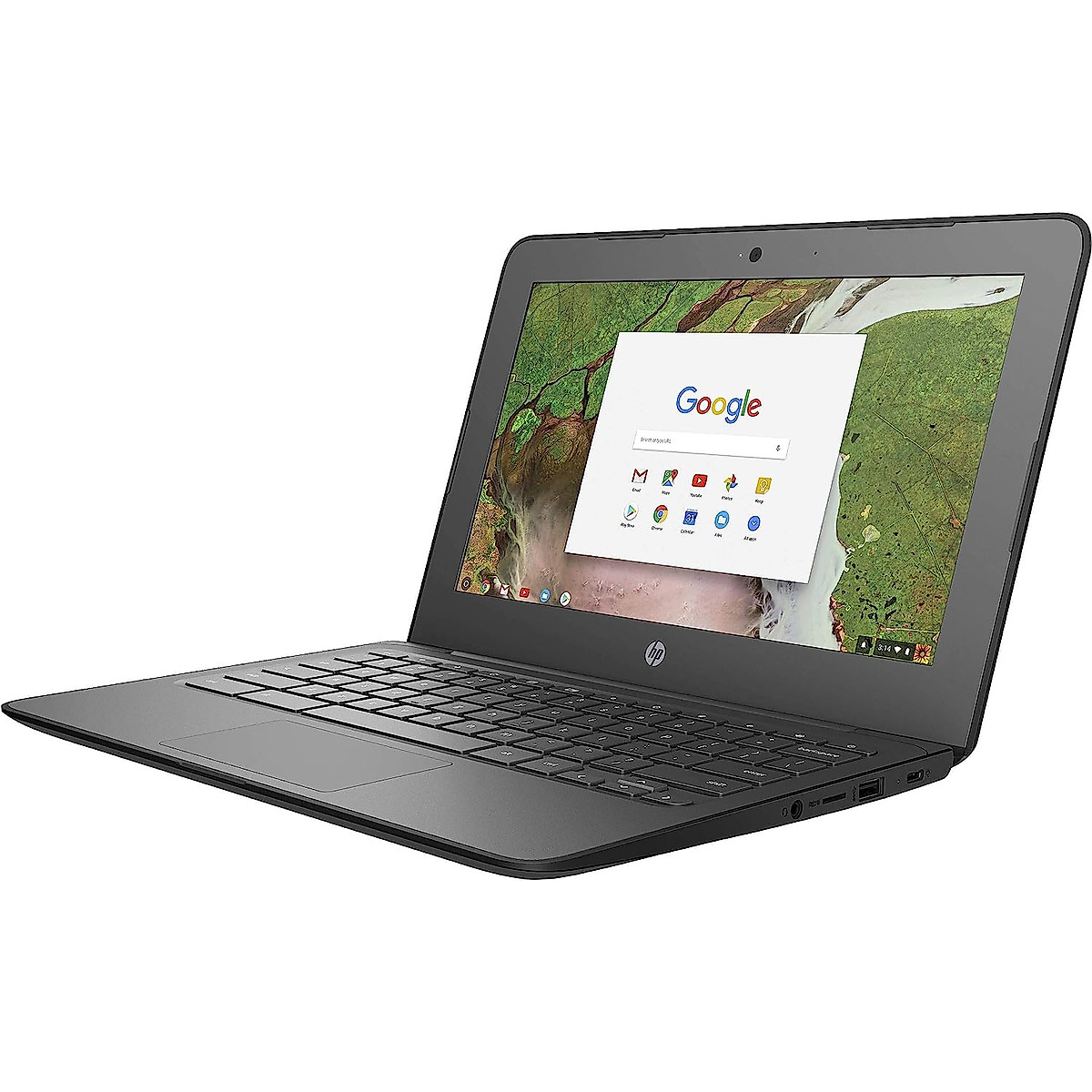 HP 11.6" Chromebook 11 G6 EE Touchscreen LCD Chromebook Intel Celeron N3350 Dual-core 1.1GHz 4GB LPDDR4 16GB Flash Memory Chrome OS (Renewed)