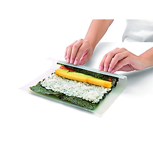 Lekue Makisu Silicone Sushi Mat, Clear, 2