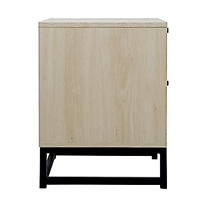HIGOH Bedside Table Drawer Side Table,Display Rack for Bedroom and Living Room,Nightstand Side Table Bedroom Storage Drawer Bedside End Table