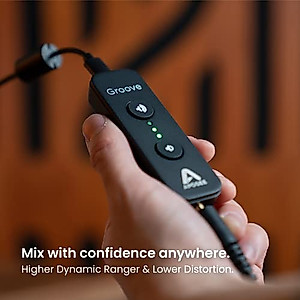 Apogee GROOVE - Portable USB Headphone Amp and DAC, Bus Powered for Mac and PC, Made in USA