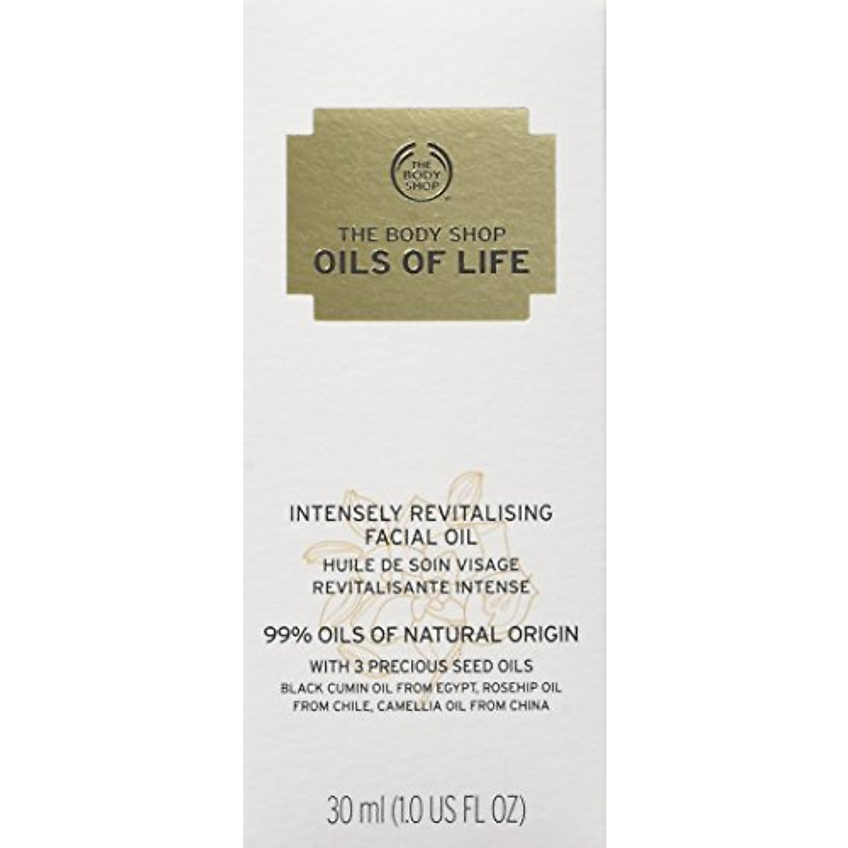 The Body Shop Oils Of Life Intensely Revitalizing Facial Oil, 1 Fl Oz (Vegan)