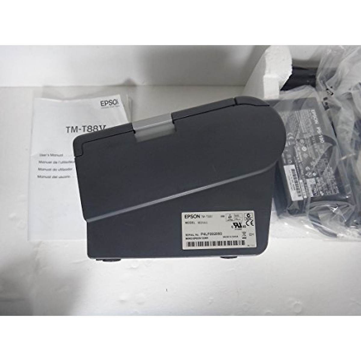 Epson C31CA85084 TM-T88V Thermal Receipt Printer Serial and USB Energy Star with PS180 - Color Dark Gray