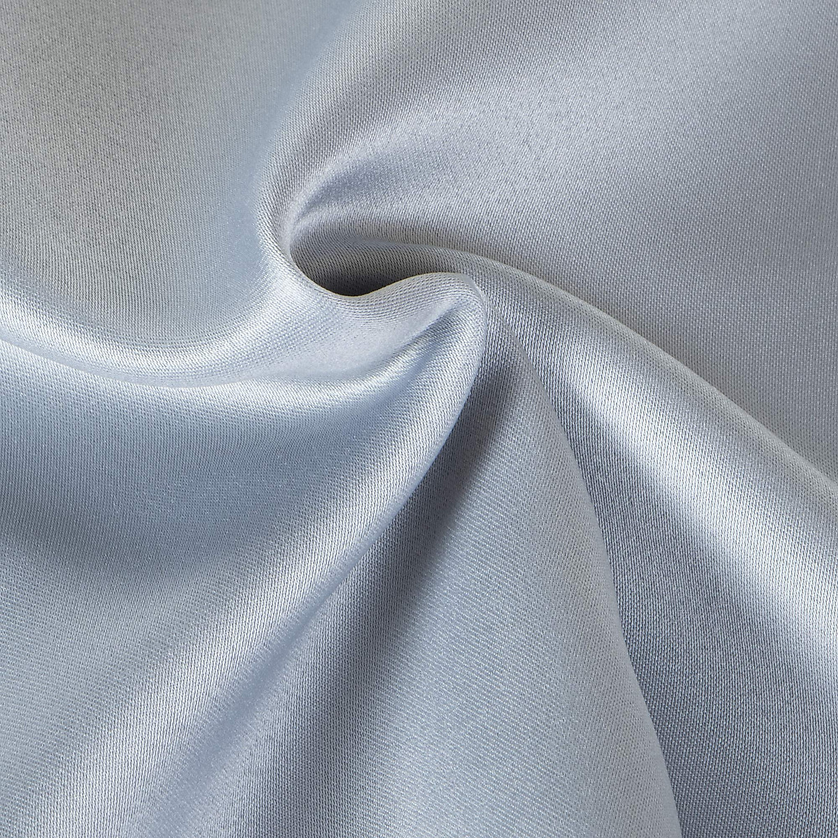 NTBAY Zippered Silk Satin Toddler Pillowcases - 2 Pack Hidden Zipper 13x18 Pillowcases - Luxury and Silky Baby Travel Pillow Covers, Silver Grey