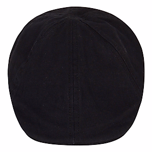 Levi's Men's Ivy Newsboy Hat, Black Classic, Large-X-Large