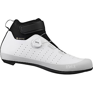 Fizik Road Cycling Winter Shoes Tempo Artica R5 GTX Gore-Tex - White/Black - 45.5 - (11.5-12 US)